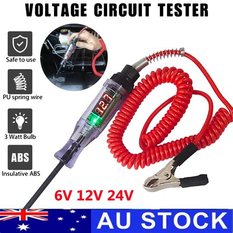 Automotive Car Dc 6 24v Circuit Tester Digital Power Wire Test Light