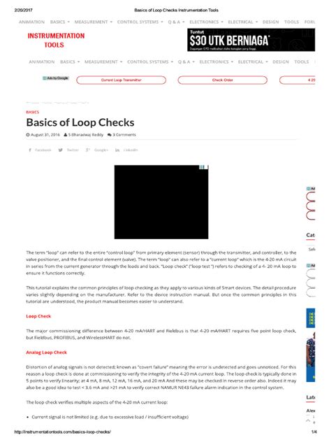 Basics Of Loop Checks Pdf