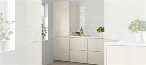 Фасады икеа IKEA voxtorp бежевые новые 60*60 купить в Химках | Товары ...