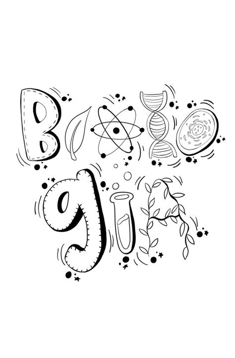 🌱 Biología Portada De Cuaderno De Ciencias Caratulas Hechas A Mano