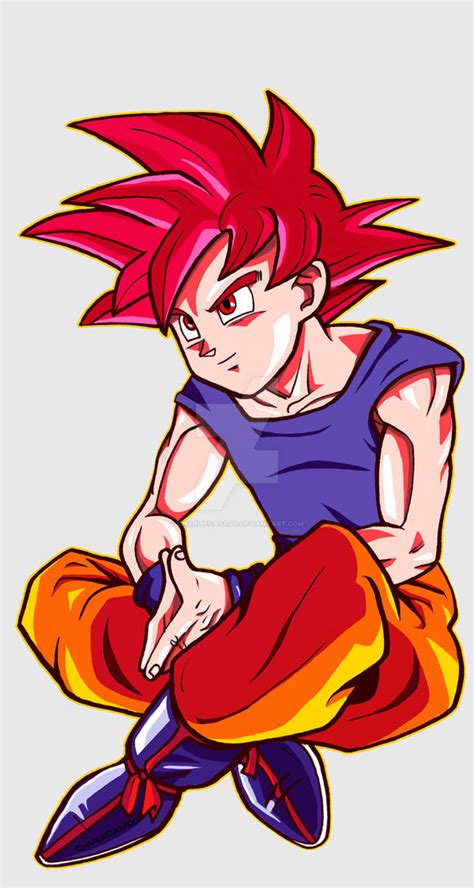 Goku God By Charliecasado On Deviantart