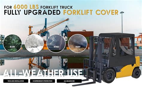 Forklift Covercab Rain Cover600d Heavy Duty Waterproof