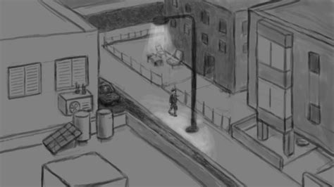 A Few Storyboard Panels From My Personal Project Called Shuttered R