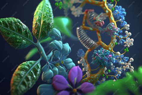 Premium Photo Study Of Living Organisms And Their Processes Including