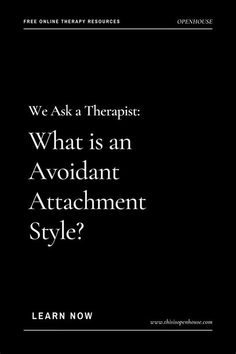 The ultimate guide to avoidant attachment style – Artofit