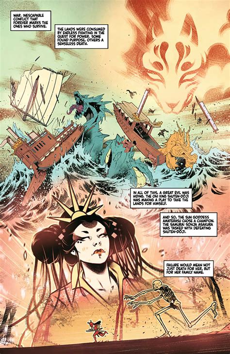 Preview Samurai Sonja 2 — Major Spoilers — Comic Book Reviews News Previews And Podcasts