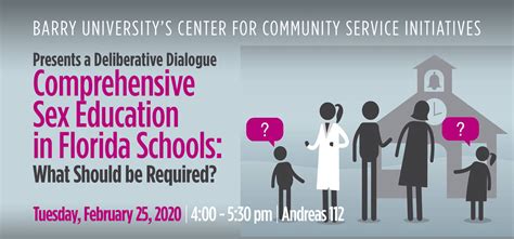 Barry University News Comprehensive Sex Education In Florida Schools