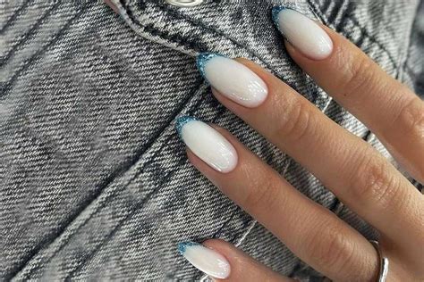 جدیدترین مدل فرنچ ناخن شاین دار