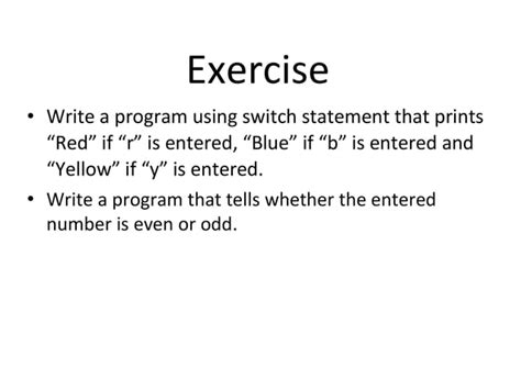 Programming Fundamentals Decisions Ppt