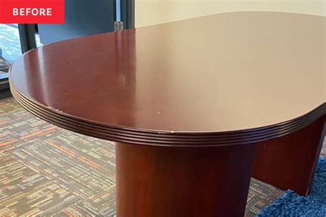 180 Conference Table Upcycle Before And After Photos Apartment Therapy