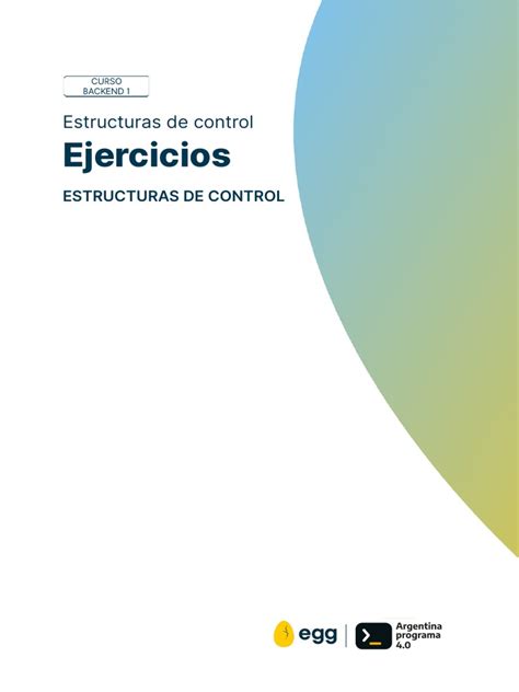 02 Ejercicios Java Intro P2 Estructuras De Control Descargar