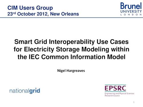 Pdf Smart Grid Interoperability Use Cases For Electricity · Smart Grid Interoperability