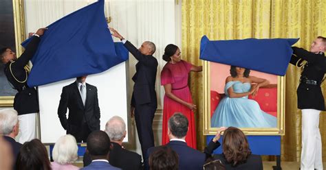 Michelle Obama Praised For Wearing Braids To White House Portrait Unveiling