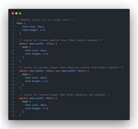 The Complete Guide To Css Media Queries
