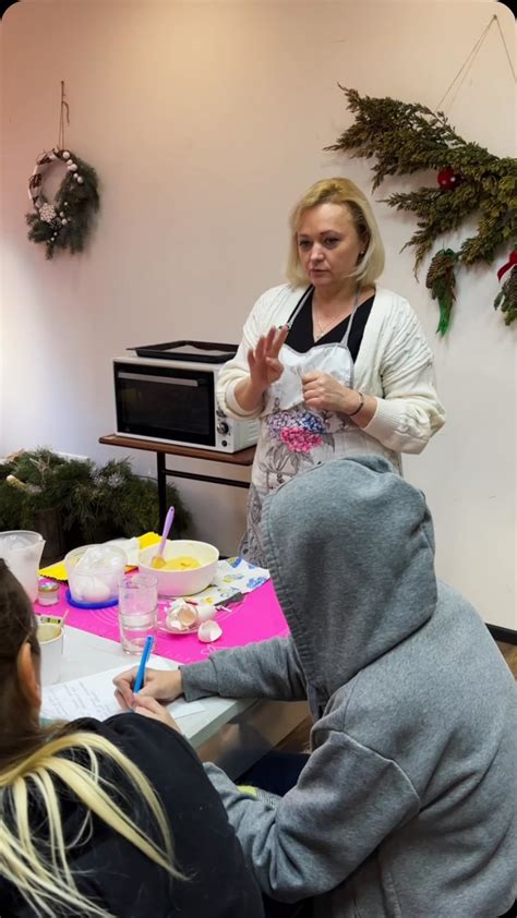 💚 Громадська організація «Грін Ландія 🍰 Кулінарний майстер клас “Професія кондитер