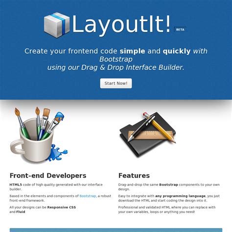 Create Your Frontend Code Simple And Quickly With Bootstrap Using Our