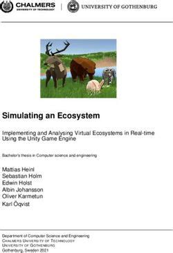 Simulating An Ecosystem Implementing And Analysing Virtual Ecosystems In Real Time Using The