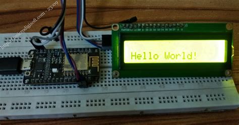 Littlefs With Esp8266 To Read Write And Delete Data On 16x2 Lcd Display