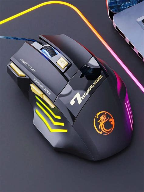 1pc Computer Mouse Gamer Ergonomic Gaming Mouse Usb Wired Game Mause