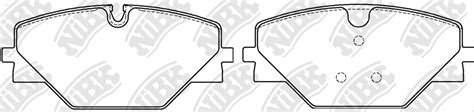 Nibk Brakes Application Cross Reference And Image For Nibk Brake Pads Pn47003