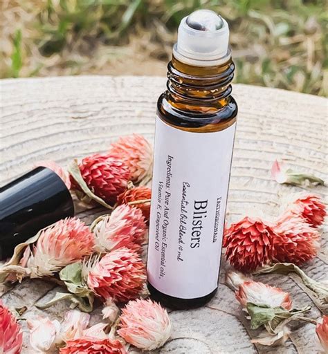 Blisters Essential Oil Rollerball Blend 10ml All Natural Essential