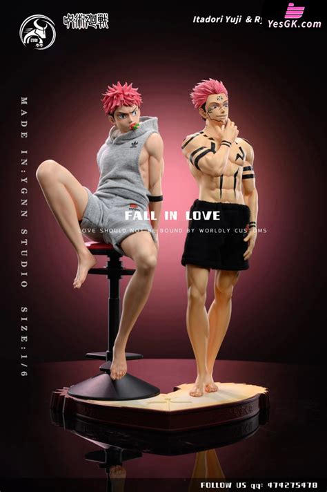 Jujutsu Kaisen Double Characters1 Yuji Itadori Ryomen Sukuna Resin St