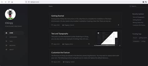 jekyll chirpy v6 0 1 테마를 활용한 github 블로그 만들기 2023 6 기준 jjikin tech blog