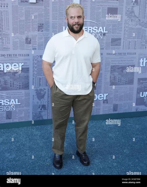 Eric Rahill Arrives At The Peacocks The Paper Series Premiere Held At