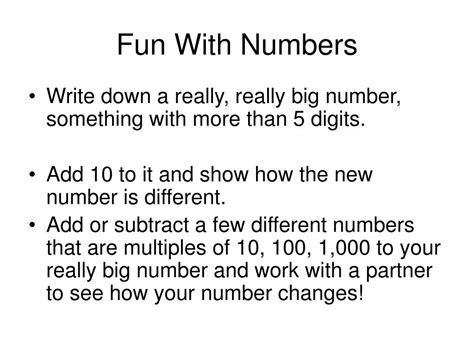 Ppt Adding And Subtracting Large Numbers Powerpoint Presentation Id
