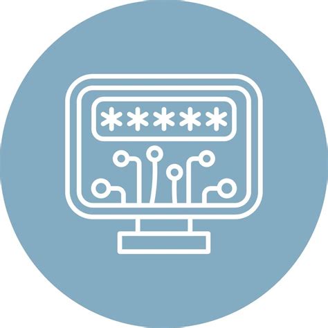 Password Tech Style Illustration 60712000 Vector Art At Vecteezy