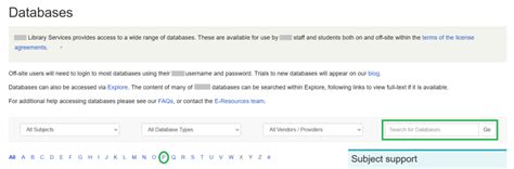 Accessing Pep Web Through A University Library Webpage