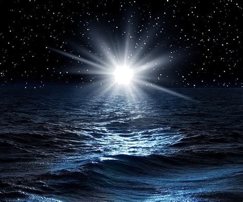 Moonlight Stars Wallpaper