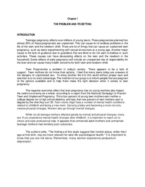 (DOC) Chapter I THE PROBLEM AND ITS SETTING