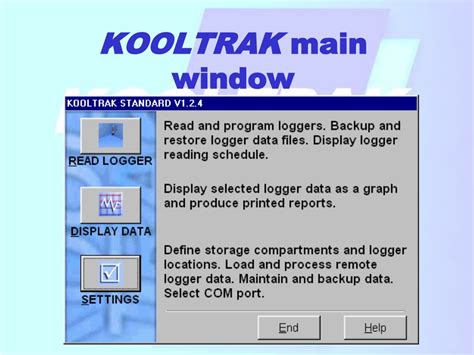 Ppt Kooltrak Temperature Logging System Overview Powerpoint Presentation Id 9110913