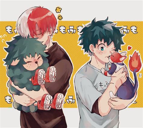 Deku And Shoto Boku No Hero Academia Fan Art 43895698 Fanpop
