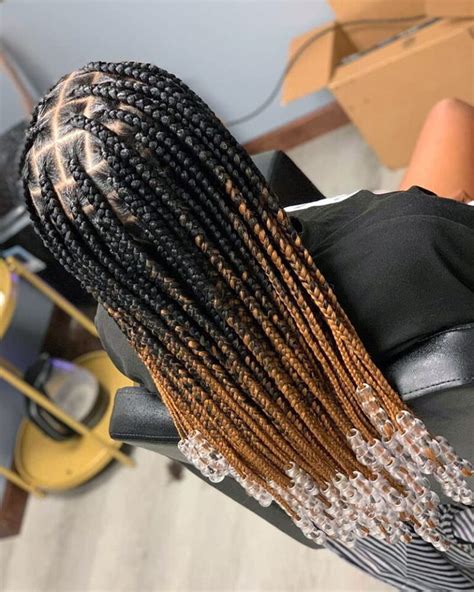 50 Best Medium Knotless Braid Looks Color Length And Shape Curly Craze