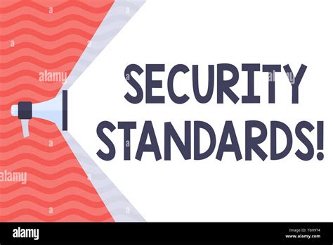 Handwriting Text Security Standards Conceptual Photo The Scope Of Security Functions And