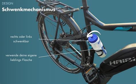 Bedico Multi Mount Twist Fahrrad Flaschenhalter I Universal I Aluminium