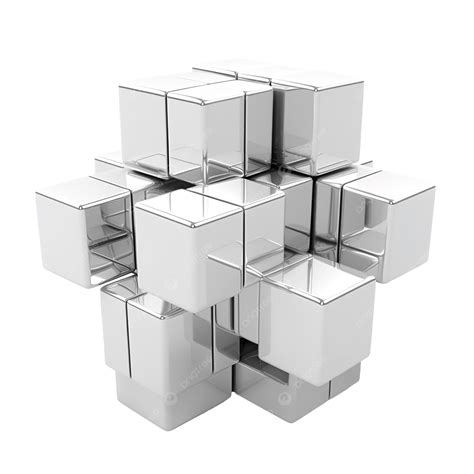 Cube Abstract Shape 3d Illustration Cube Abstract Shape Geometric