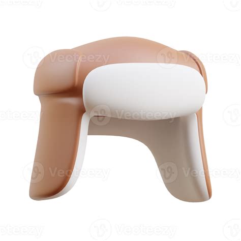 3d Russian Ushanka Winter Hat Model 51867830 Png