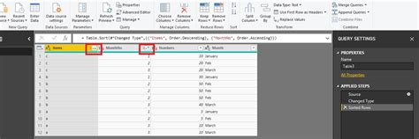 Sorting A Matrix Second Level Sort By Column No Microsoft Fabric Community