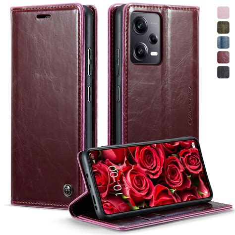Чехол-книжка для Xiaomi Poco X5 Pro и Redmi Note 12 Pro 5G / Поко Х5 ...