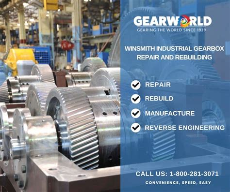 Winsmith Gearbox Repair And Rebuild Call Gearworld