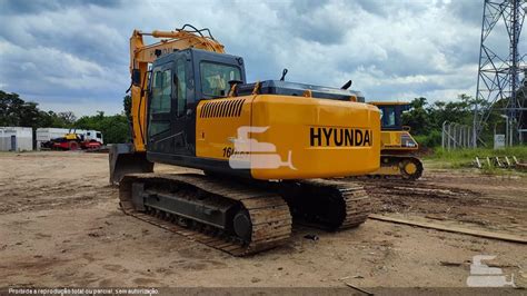 Escavadeira Hyundai R160lc 7 2011 Jacareí Sp Código 00226354