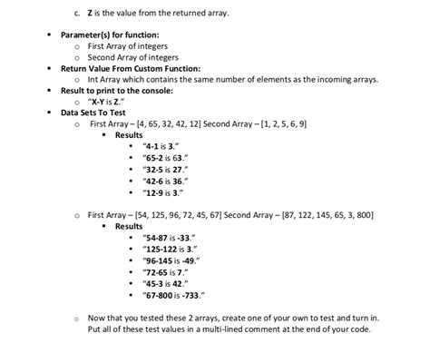 Solved Problem 3 Subtraction Given Two Arrays Of Integers