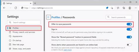 How To Disable Password Saving In Microsoft Edge Geek Rewind