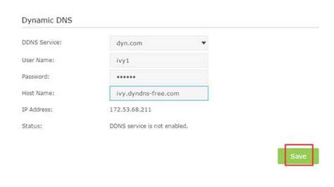 How To Set Up DDNS Dyndns Of TP Link Cable Modem RoutersBlue UI