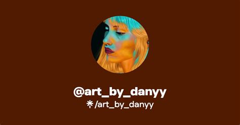 Artbydanyy Twitter Instagram Tiktok Linktree