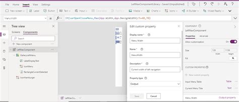 PowerApps Power Automate SharePoint Dynamics Azure C PowerApps Left Navigation Menu