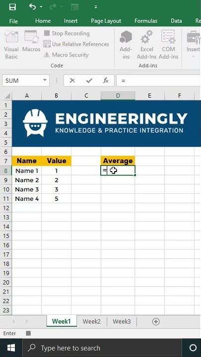 Macros In Excel Engineeringly Shorts Excel Explore Msexcel Exceltips Exceltutorial